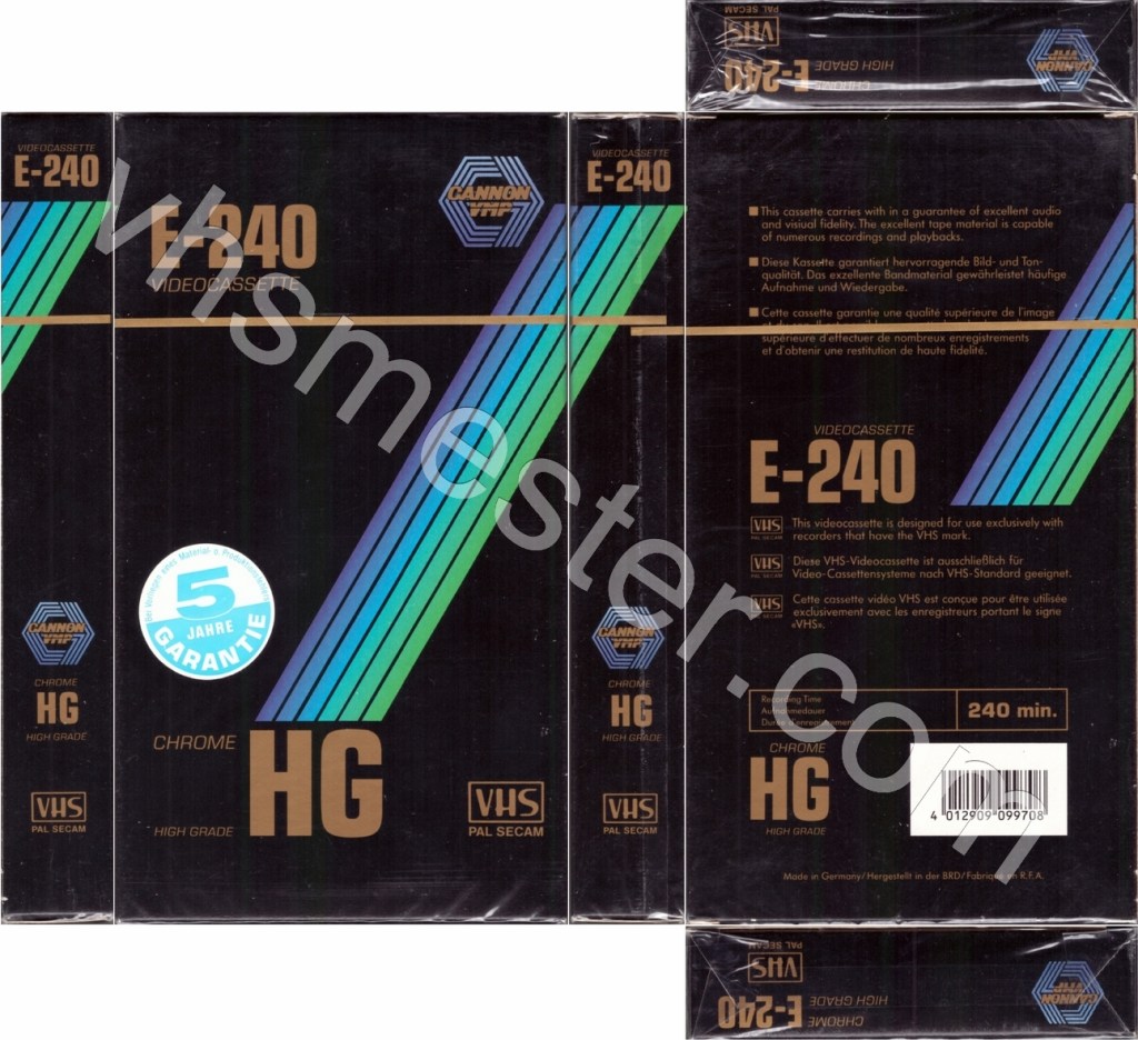 CANNON VMP – vhsmester