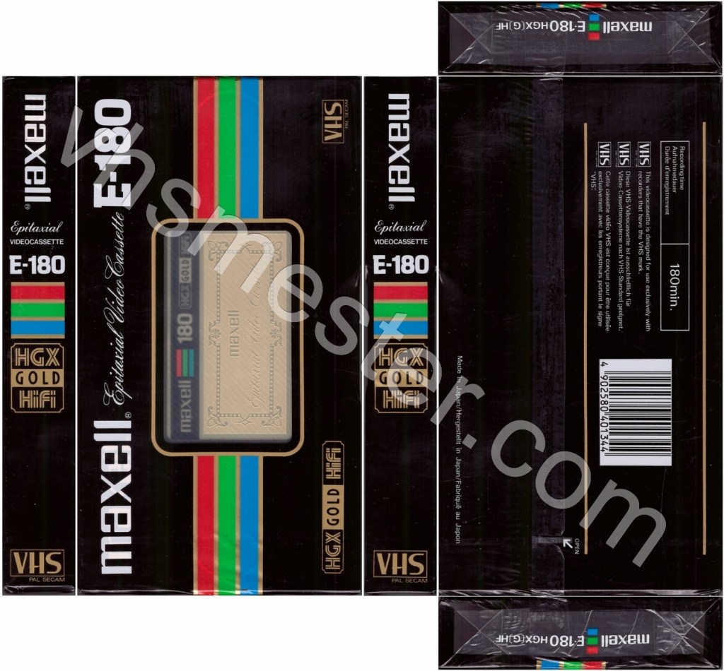 MAXELL – vhsmester