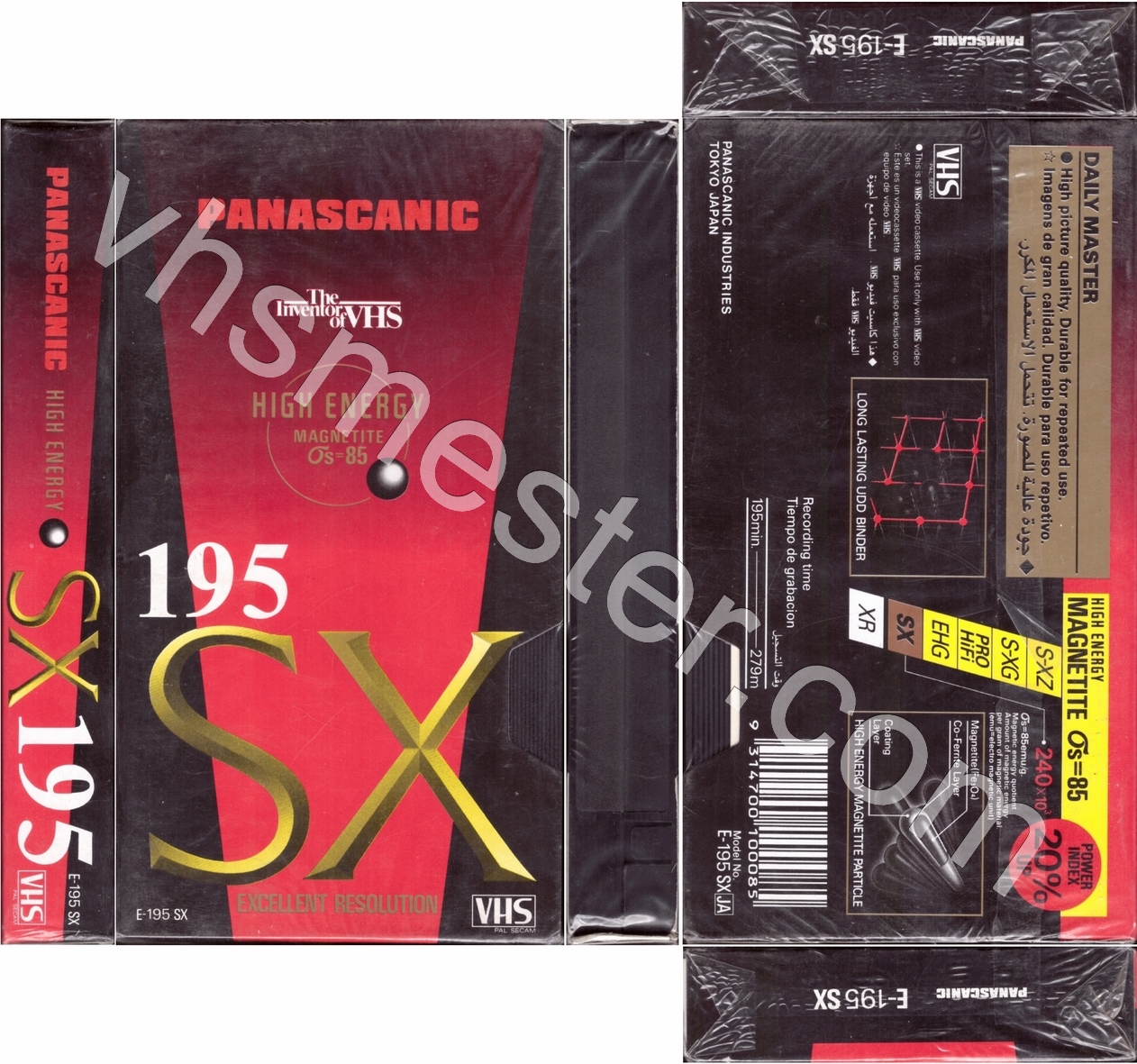 PANASCANIC – vhsmester