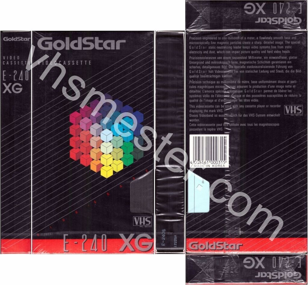 GOLDSTAR – vhsmester